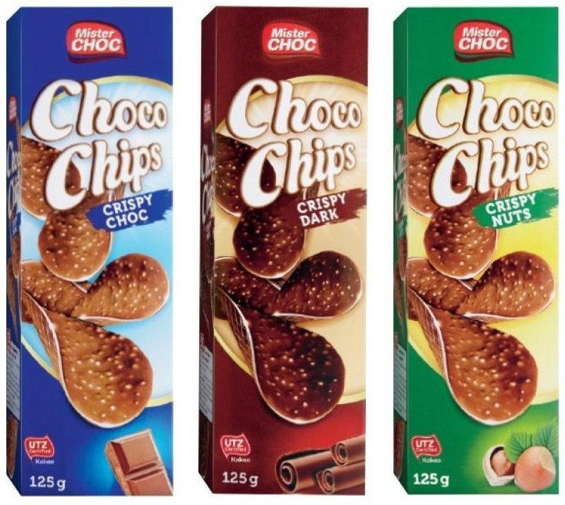 MISTER CHOC Schokoladen Blättchen ️ Online von Lidl Österreich ...