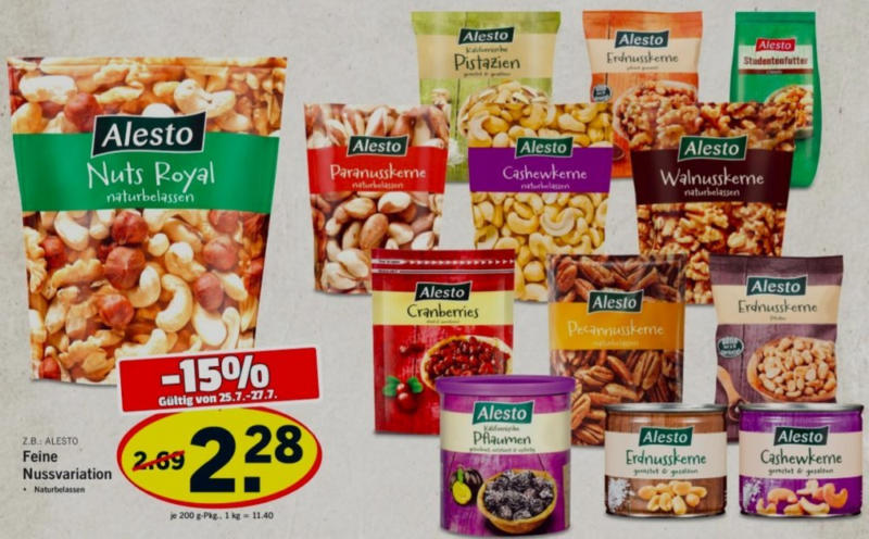 -15% auf ausgewählte Produkte von Alesto ️ Online von Lidl Österreich ...