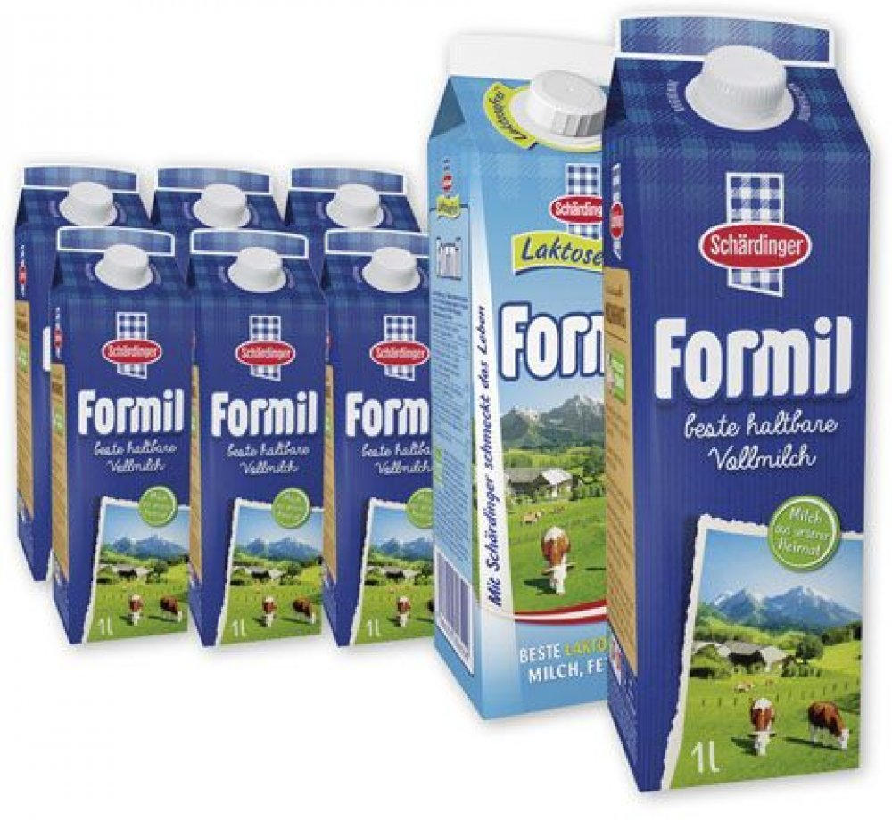 Schärdinger Formil Haltbare Milch* für nur € 0,54 statt € 1,09 ️ Online ...