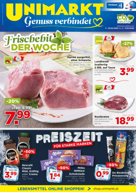 Unimarkt ️ aktuelle Öffnungszeiten und Kontaktе - wogibtswas.at