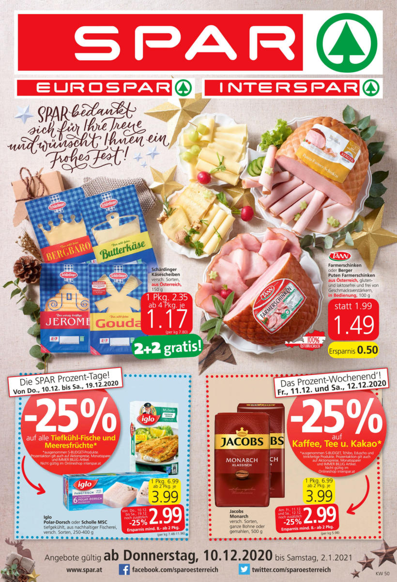 Spar Neues Prospekt 10.12 - 02.01 | Durchsuchen Sie Аlle Angebote ...